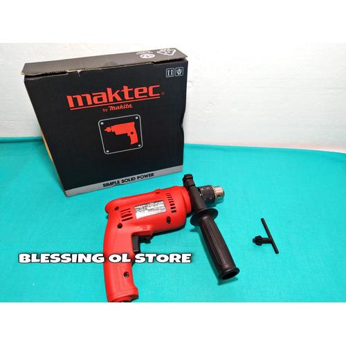 Promo MESIN BOR BESI BETON TEMBOK TANGAN MAKTEC 13 MM 16 MM MT80B ...