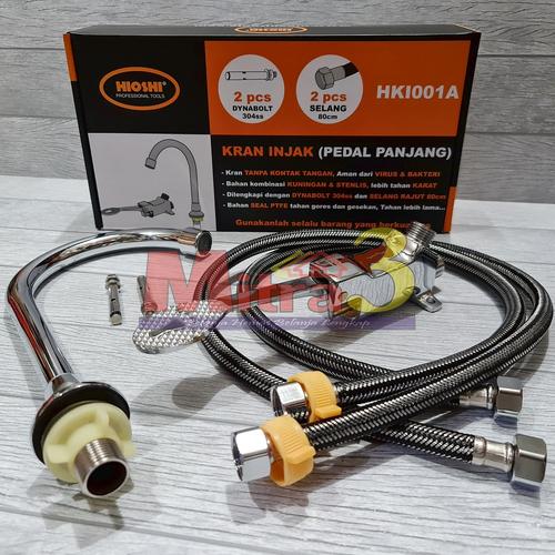 Jual KRAN INJAK Pedal PANJANG HIOSHI / Kran Wastafel Dokter ...
