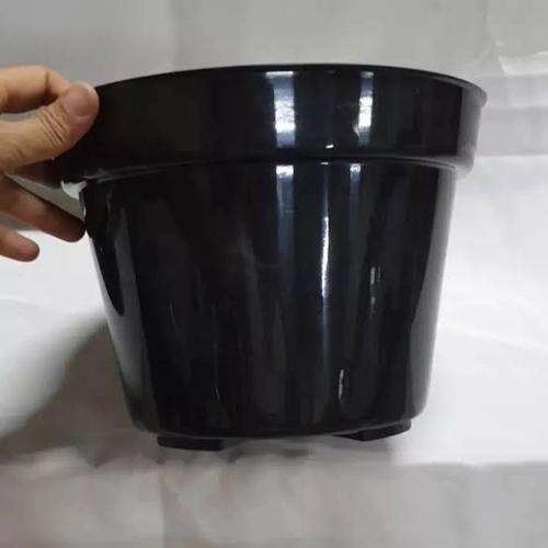 Jual Pot Bunga tanaman Simba 20 | Pot plastik hitam tebal Polos 20 ...