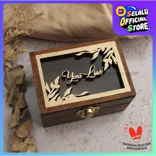 Jual KOTAK KAYU TUTUP AKRILIK / WOODEN GIFT BOX / KOTAK KADO - Jakarta ...