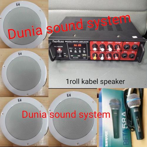 Jual Paket sound aula, presentase, celling wall lengkap ampli toa murah ...