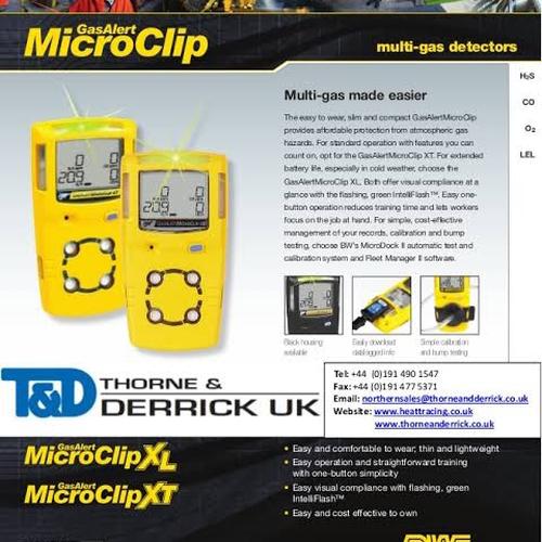 Jual Gas Detektor MicroClip XL by Honeywell Original - Jakarta Barat ...
