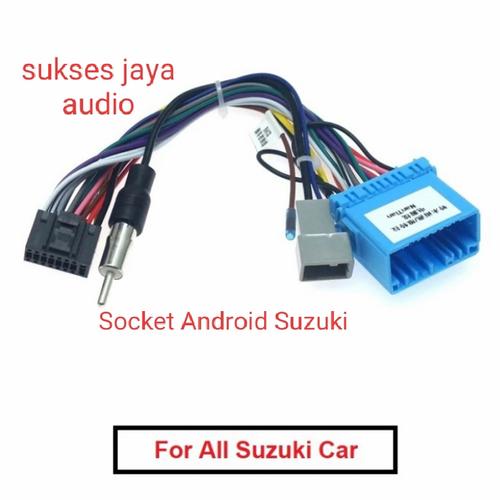 Jual Socket Head Unit Android PNP For Suzuki Socket To Socket - Kota ...