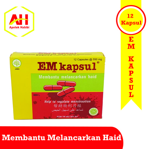Jual Emkapsul Mkapsul Emcapsul Mcapsul Perbox Isi 12 Capsul - Kab ...