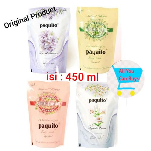 Jual SABUN CAIR BODY WASH PAQUITO REFILL 450ml - Sabun Jadul - Lys De ...