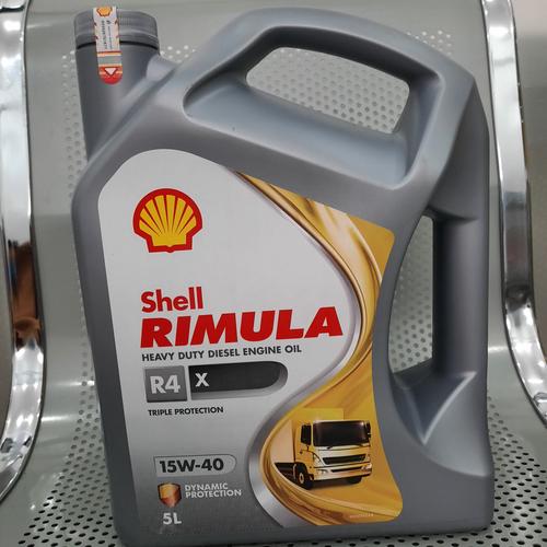 Jual Shell Helix Rimula R4X Heavy Duty Diesel Engine Oil 15W-40 5 liter ...