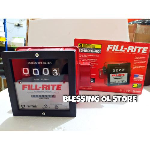 Jual METERAN SOLAR FLOW METER FILL RITE 1,5 INCH 4 DIGIT ORIGINAL USA ...