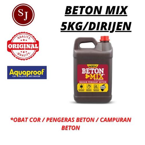 Jual OBAT COR BETONMIX 5KG / BETONMIX 5 LITER X DAMDEX X CHORMEN ...
