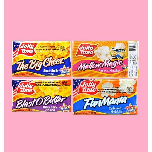 Jual ORIGINAL Pop Corn Jolly TIme 100 Gram - PopCorn JollyTime Made In ...