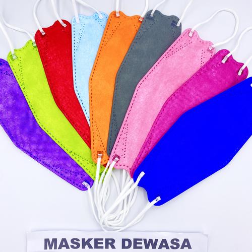 Jual Masker 4 Ply Isi 10 Pcs Masker KF 94 - KF94 PUTIH - Jakarta Pusat ...