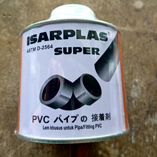 Jual LEM PIPA PVC ISARPLAST KALENG KUAS 400 GRAM KUALITAS SUPER - Kota ...