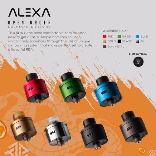 Jual Alexa RDA 22MM by Inhale Coil x Desire Design - 100% Authentic ...