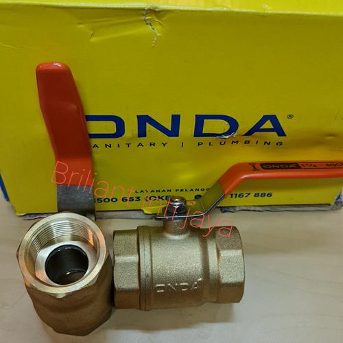 Jual ball valve onda 1/4 kuningan - Jakarta Barat - briliant inti jaya ...