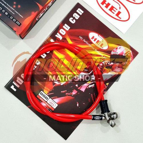 Jual Selang Rem Brake Line HEL Infinit Depan Merah Aerox 155 NON ABS Vario - Kota Bandung ...