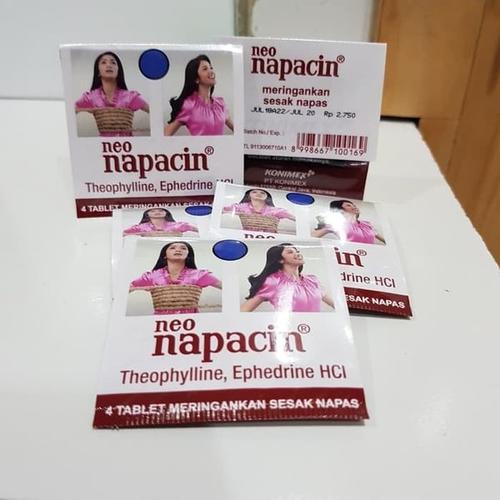 Jual NEO NAPACIN isi 4 tablet - obat asma - Kab. Bekasi - maribemarijo ...