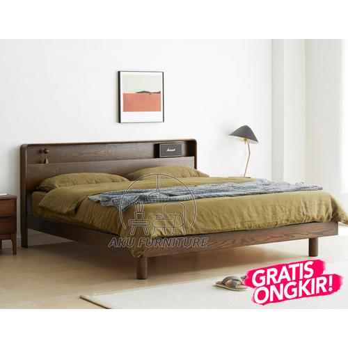 Jual Divan Kayu Dipan Tempat Tidur Minimalis Dipan Kayu Jati 180x200 ...