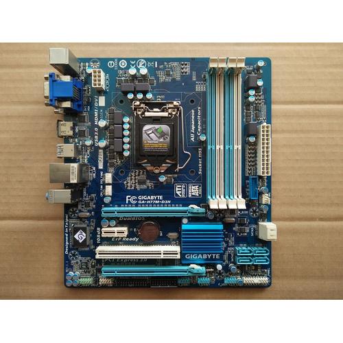 Jual Motherboard Gaming GIGABYTE GA-H77M-D3H 4-slot RAM 2-slot VGA USB ...