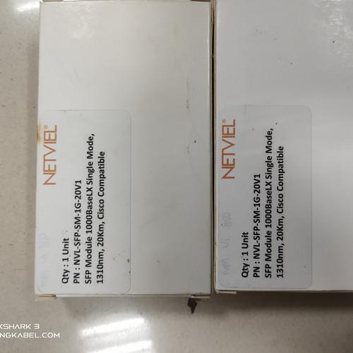 Jual Netviel sfp module 1000BaseLX Single mode NVL-SFP-SM-1G-20V1 ...