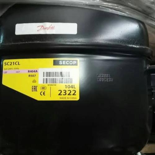 Jual Compressor Danfoss Secop SC21CL. R404A/R507. 1 Phase (SC 21 CL ...