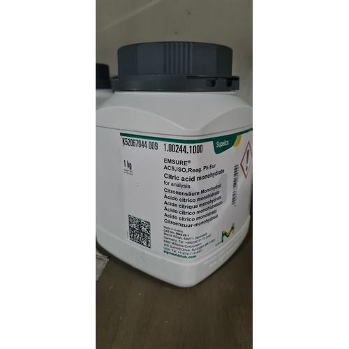 Jual Citric Acid 1-hydrate GR 1 kg (AR) - Merck - 1.00244.1000 - Kota ...