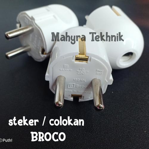 Jual steker broco, cuk listrik ,stecker broco colokan broco - Kota ...