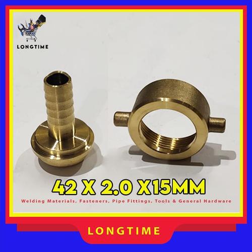Jual Cast Bronze Air Hose Coupling 15mm x M42 x 2 Brass Kuningan ...