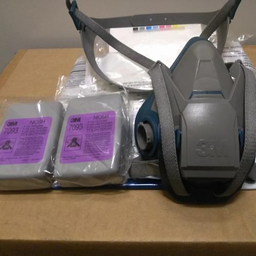 Jual Respirator/Masker 3M 6502QL + Cartridge Filter 3M 7093 P100 ...
