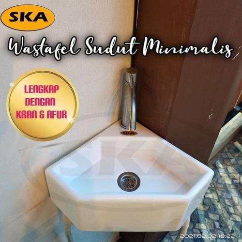 Jual wastafel sudut set murah - Kab. Tangerang - 7 Berkat | Tokopedia