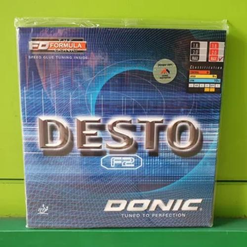 Jual KARET TENIS MEJA DONIC DESTO F2 ORIGINAL - Hitam - Jakarta Timur ...
