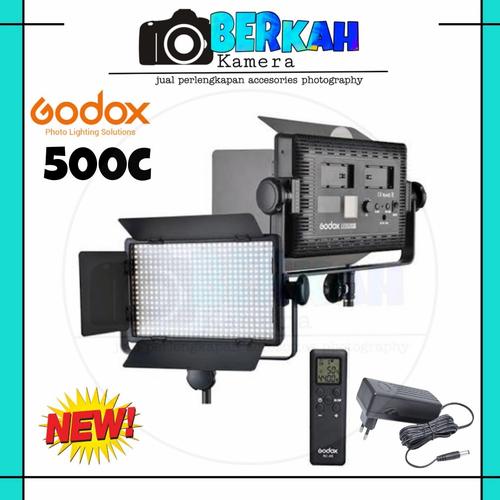 Jual LAMPU LED VIDEOLIGHT GODOX 500C with remote - Jakarta Utara ...