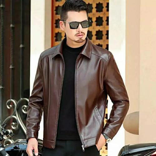 Jual jaket kulit pria asli garut model terbaru , jaket original kulit ...
