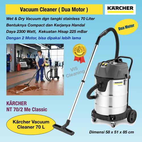 Jual Vacuum Cleaner Karcher NT 70/2 Me Classic ( Wet & Dry 70 Liter) - Jakarta Barat - VIS ...