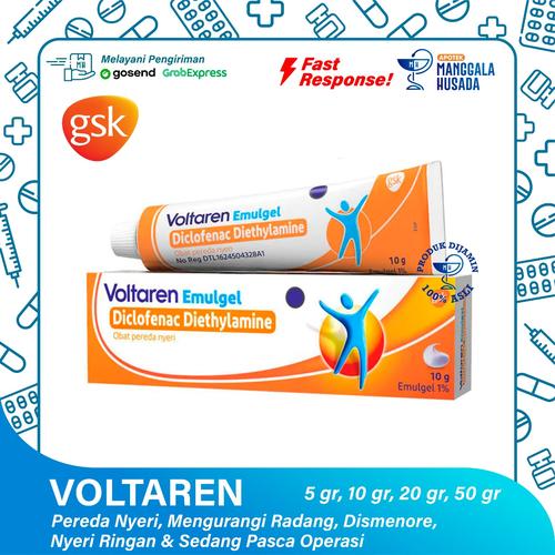 Jual VOLTAREN EMULGEL ORIGINAL PEREDA NYERI GSK - 5 gram - Kota ...