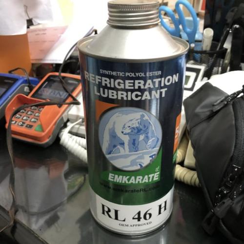 Jual Oli kompressor ac type RL46H merek emkarate kemasan kaleng isi 1 L ...
