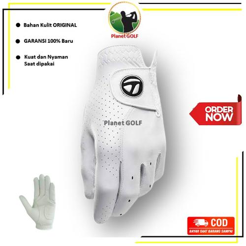Jual Glove Golf Leather Sarung Tangan kulit Pria warna putih kiri - 22 - Jakarta Pusat - Planet ...