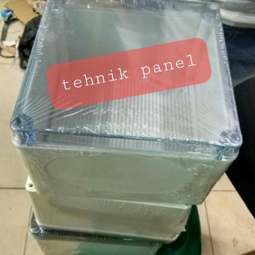 Jual JUNCTION BOX SCREW ABS TRANSPARAN COVER DS-AT-2828+BASE PLATE ...