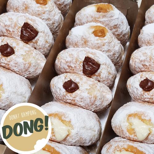 Jual Bomboloni Donat Isi Nutella Skippy Cream Cheese 1 Box isi 6 pcs ...