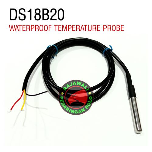 Jual KABEL PROBE SENSOR SUHU DS18B20 TEMPERATURE SENSOR - Kota ...