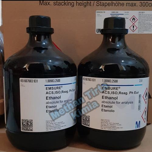 Jual ethanol merck for analysis 1.00983 - Kota Bekasi - Methan Tirta Kimia | Tokopedia