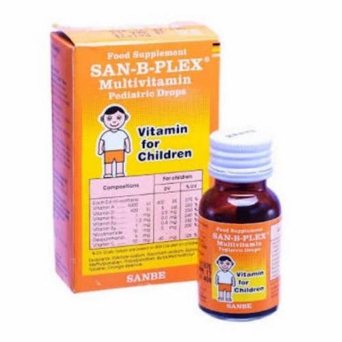 Jual san-b-plex syrup sanbeplex san be plex drops drop multivitamin ...