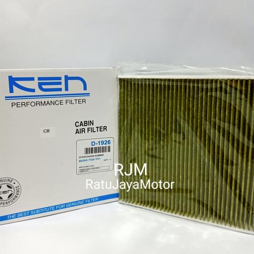 Jual Filter AC Cabin Carbon GREEN/HIJAU Honda Jazz GE8 GK5 - Jakarta ...