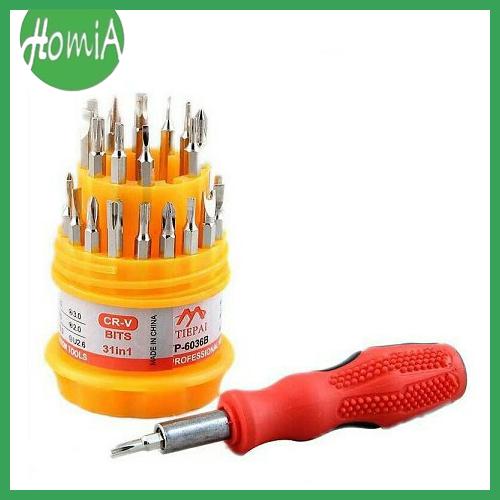 Jual Obeng set toolkit 31in1 / obeng service mini 31 in 1 - Jakarta ...