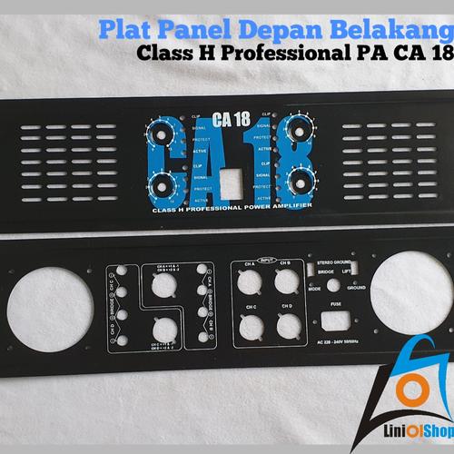 Jual Plat Panel Depan Belakang PA Stereo CA 18 Berkualitas - Kab ...