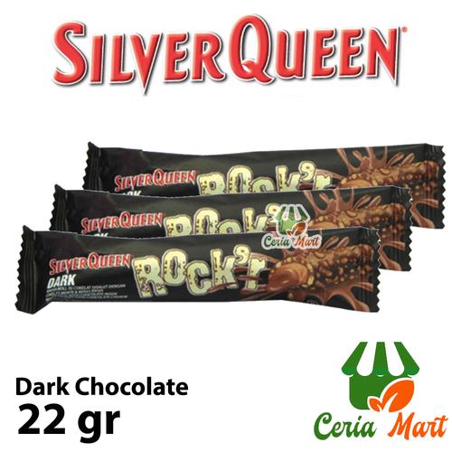 Jual Coklat Silverqueen Rocker Dark Chocolate 22 gr - Silver Queen ...