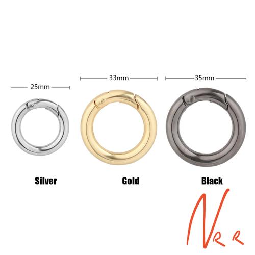 Jual Carabiner Bulat Gantungan Kunci Serba Guna Karabiner Key Ring ...