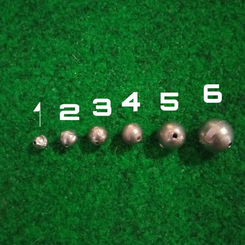Jual Timah / Timbel / Pemberat Pancing Lada Ukuran No. 4 / 100gram ...