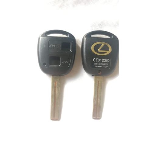 Jual OEM casing rumah chip remot kunci toyota Harrier lexus 2 tombol ...