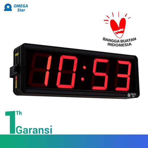 Promo JAM DIGITAL BESAR DINDING 7 SEGMENT 4 INCH - OMEGA STAR Cicil 0% ...