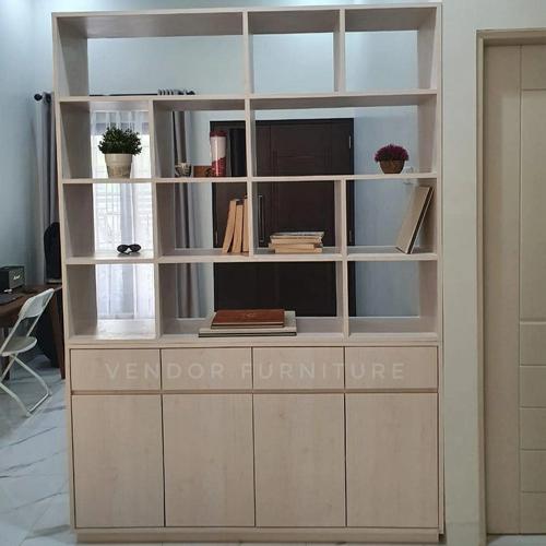 Jual Penyekat Ruangan / Partisi Industrial Minimalist HPL Interior Home ...