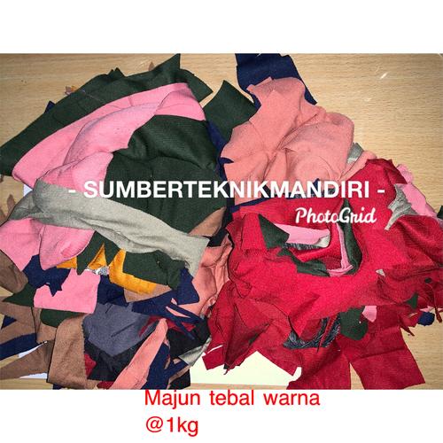 Jual Kain majun Tebal warna @1kg - Jakarta Barat - Sumber Teknik ...